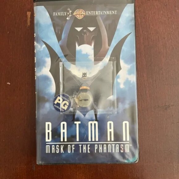 Media | Batman Mask Of The Phantasm Vhs 1994 Clamshell Action Adventure ...